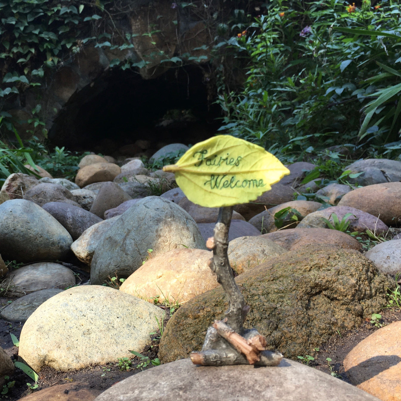 Fairy Sign - Fairies Welcome | Fae Folk® World – Fae Folk World