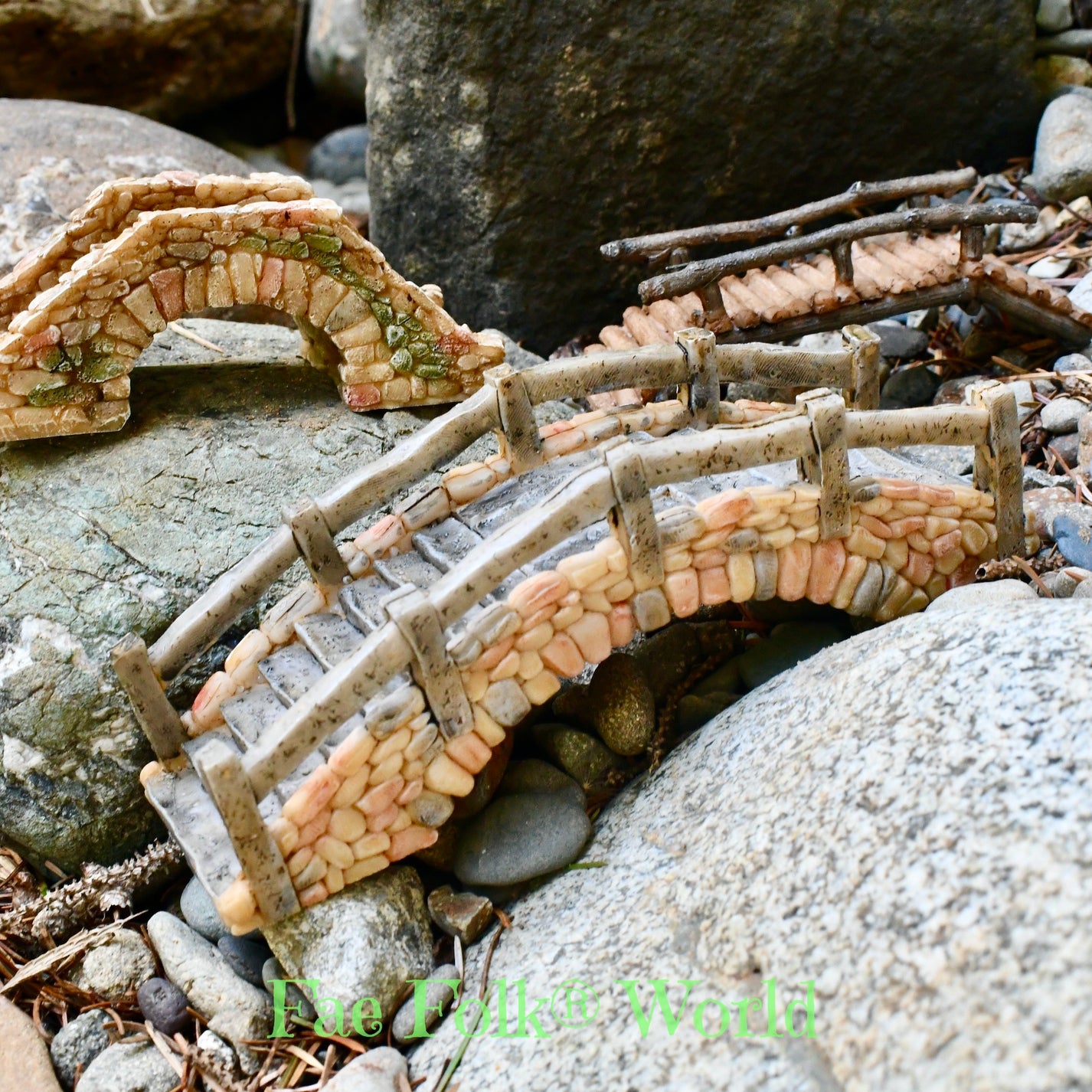 Fairy Garden Cobblestone Bridge | Fae Folk® World – Fae Folk World